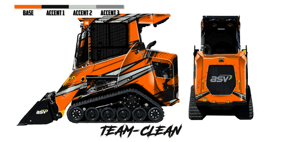 ASV RT-40 Wrap Kits – Dirty Graphix