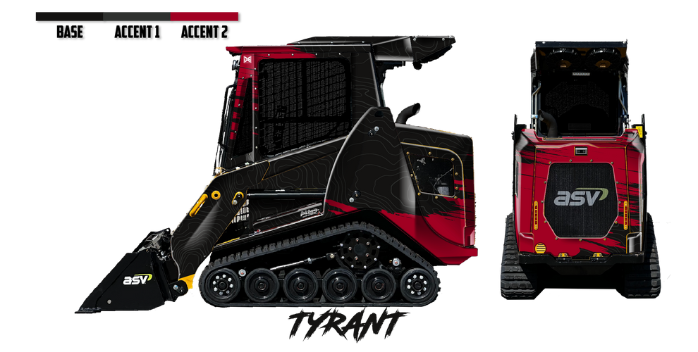 ASV RT-40 Wrap Kits – Dirty Graphix