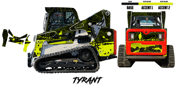 Bobcat T595/S595 Wrap Kits – Dirty Graphix