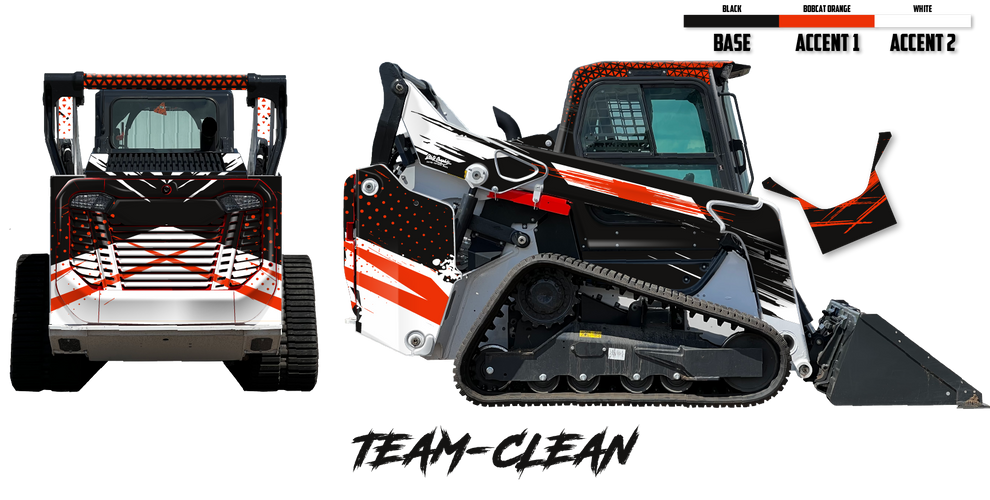 Bobcat T66/S66 Wrap Kits – Dirty Graphix
