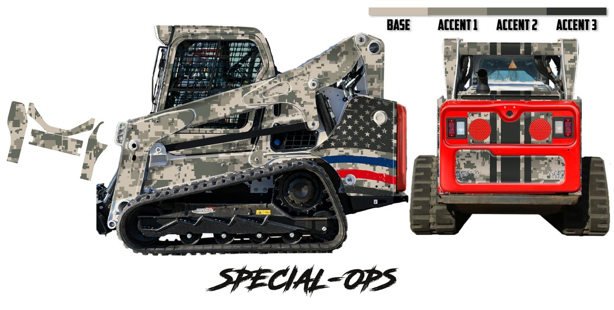 Bobcat T770/S770 Wrap Kits – Dirty Graphix