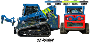Bobcat Skid Steer/CTL Custom Wrap Kits – Dirty Graphix