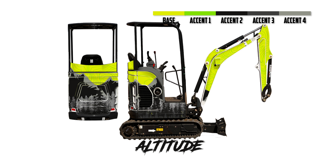 Bobcat Excavator Custom Wrap Kits – Dirty Graphix