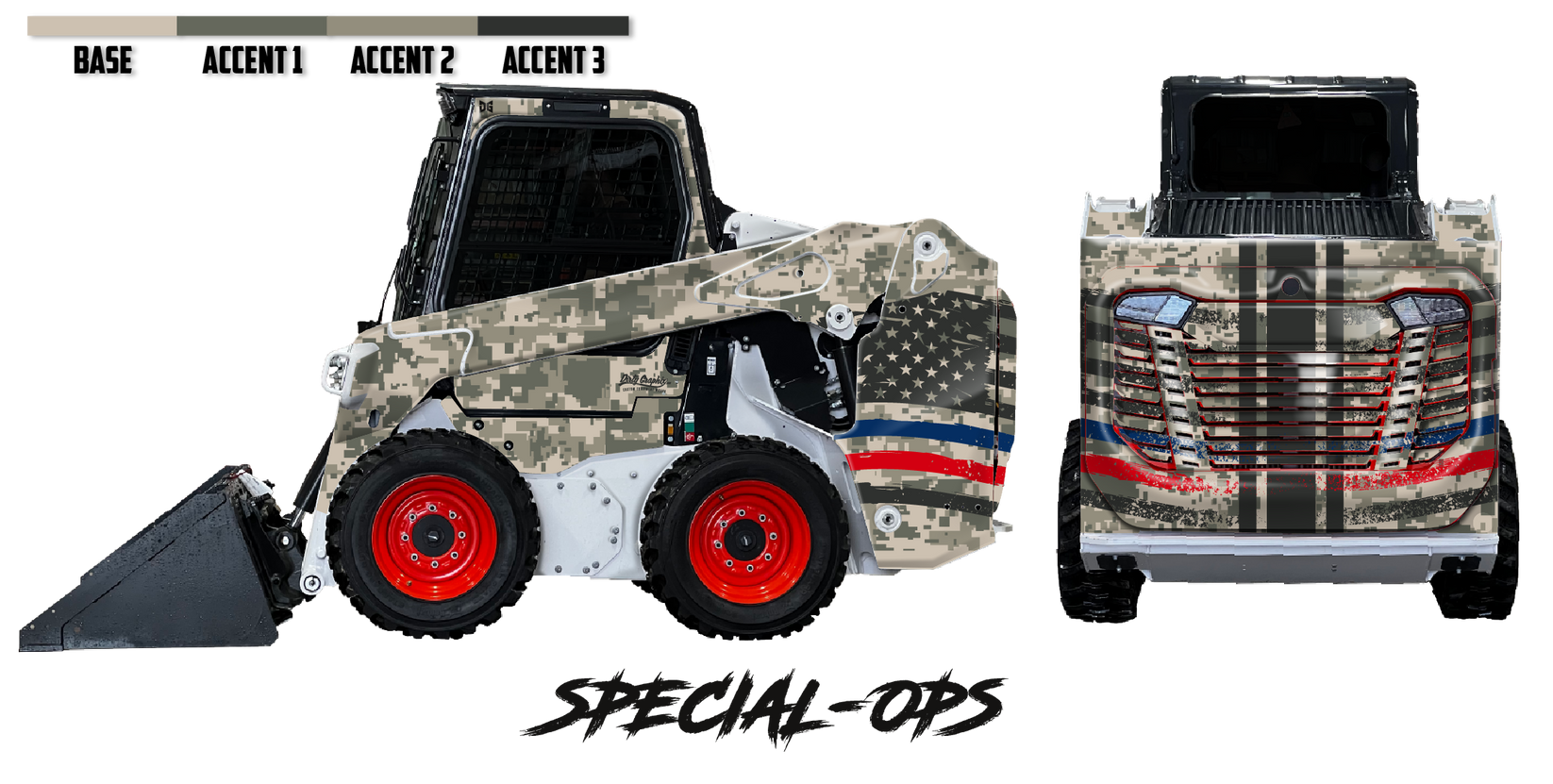 Bobcat T62/S62 Wrap Kits – Dirty Graphix