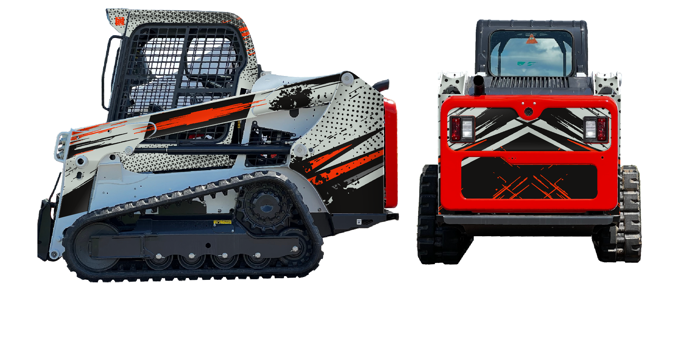 Bobcat T550 Wrap Kits – Dirty Graphix