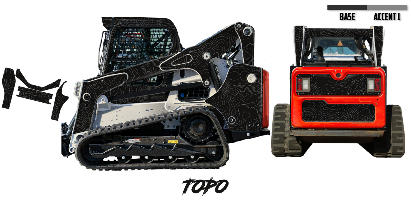 Bobcat T650/S650 Wrap Kits – Dirty Graphix