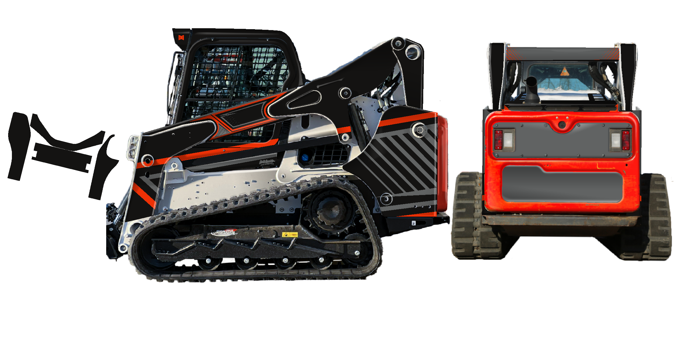 Bobcat T590/S590 Wrap Kits – Dirty Graphix