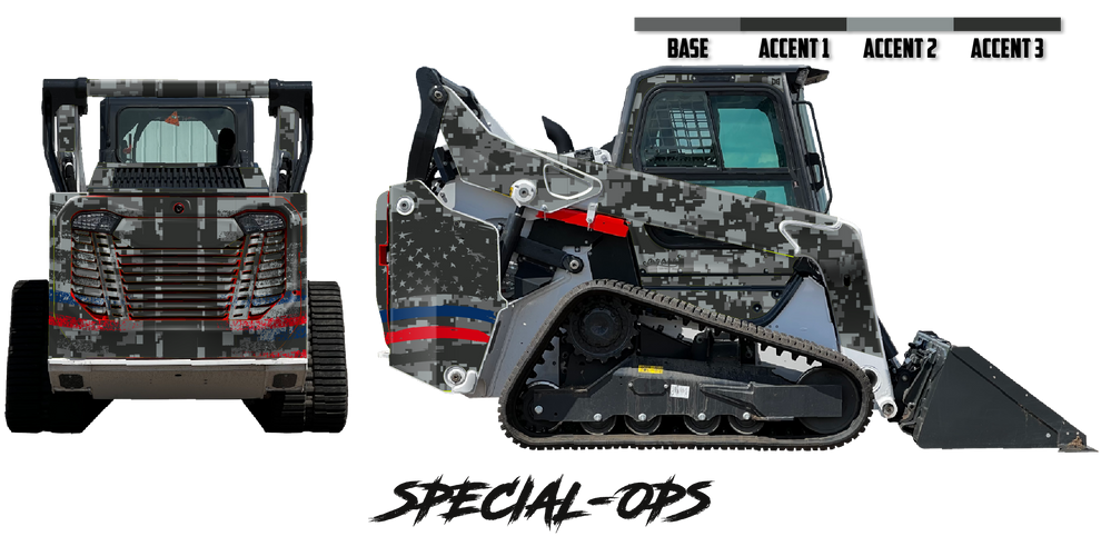Bobcat T66/S66 Wrap Kits – Dirty Graphix
