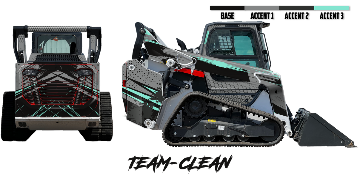 Bobcat T76/S76 Wrap Kits – Dirty Graphix