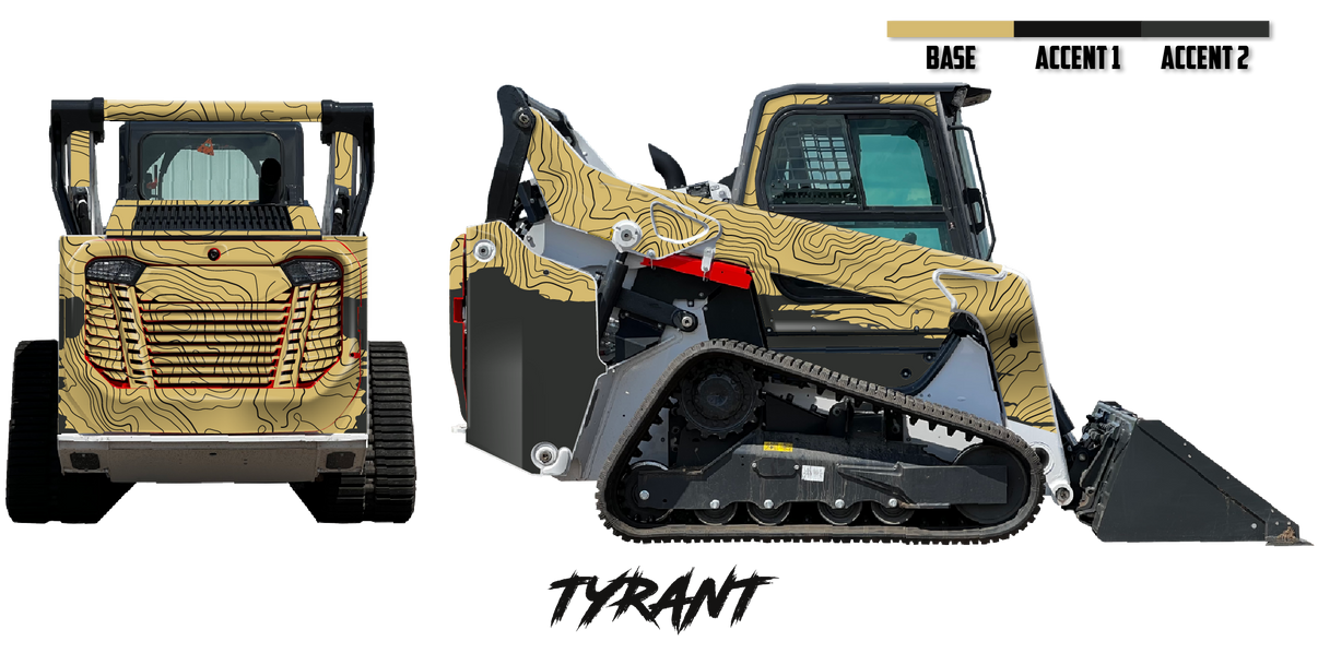 Bobcat T76/S76 Wrap Kits – Dirty Graphix