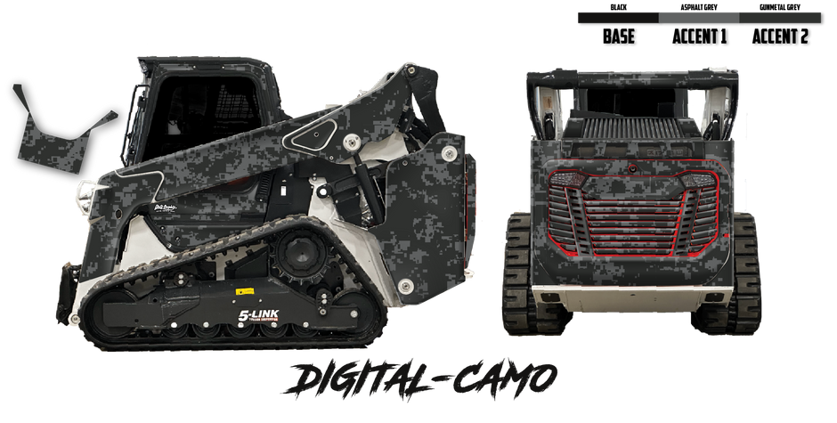Bobcat Skid Steer/CTL Custom Wrap Kits – Dirty Graphix