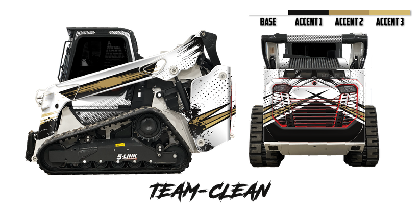 Bobcat T86/S86 Wrap Kits – Dirty Graphix