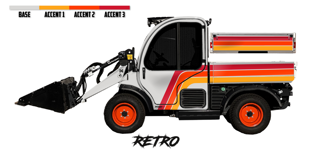Bobcat Toolcat Custom Wrap Kits – Dirty Graphix