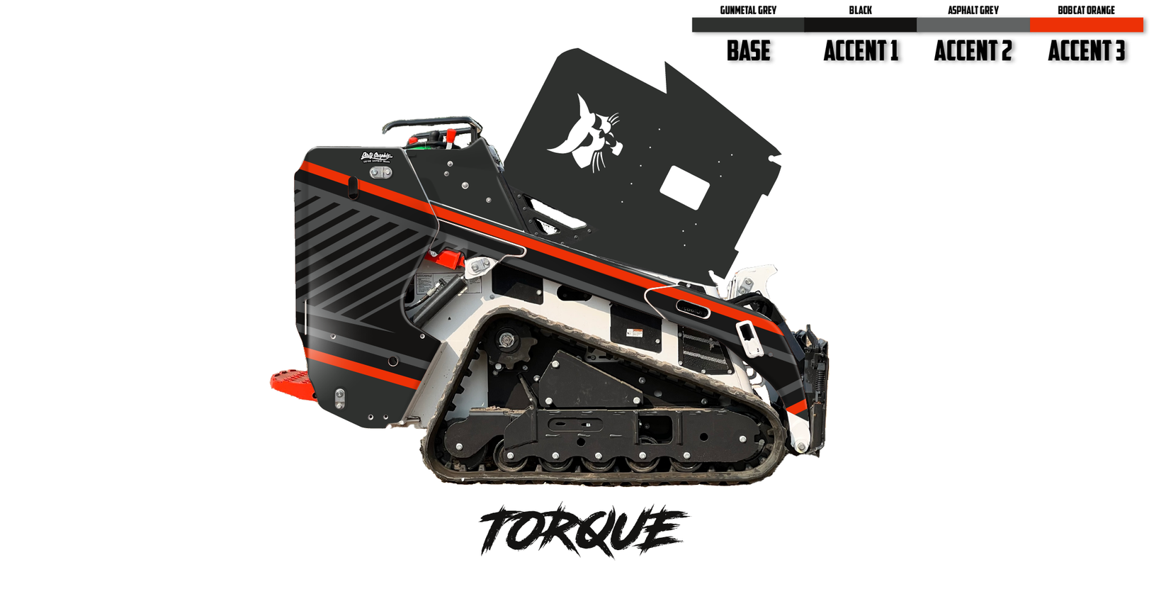 Bobcat MT100 Wrap Kits – Dirty Graphix