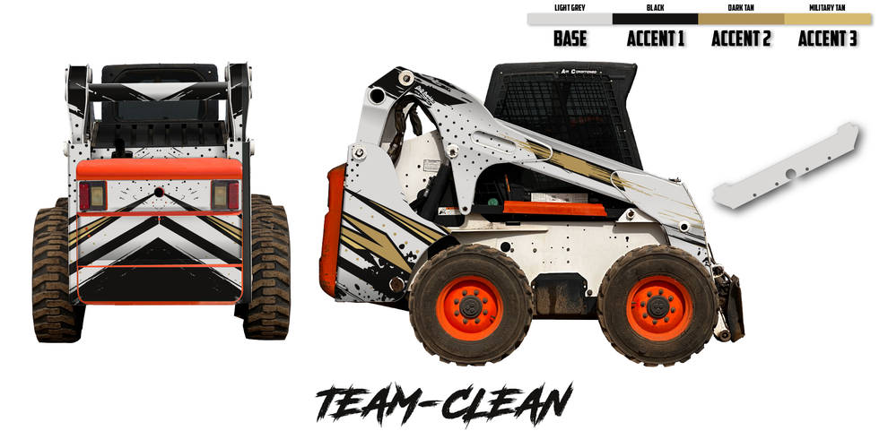 Bobcat T250/S250 Wrap Kits – Dirty Graphix
