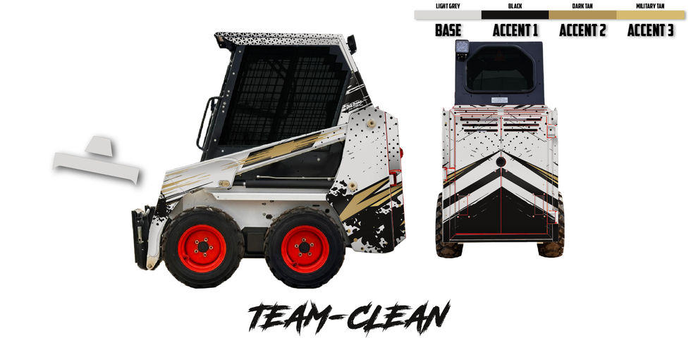Bobcat S70 Wrap Kits – Dirty Graphix