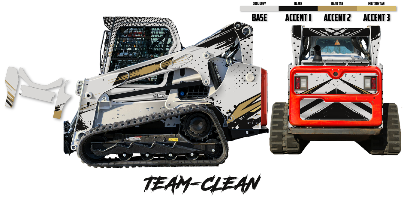 Bobcat T650/S650 Wrap Kits – Dirty Graphix