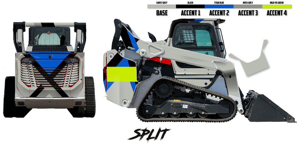 Bobcat T76/S76 Wrap Kits – Dirty Graphix