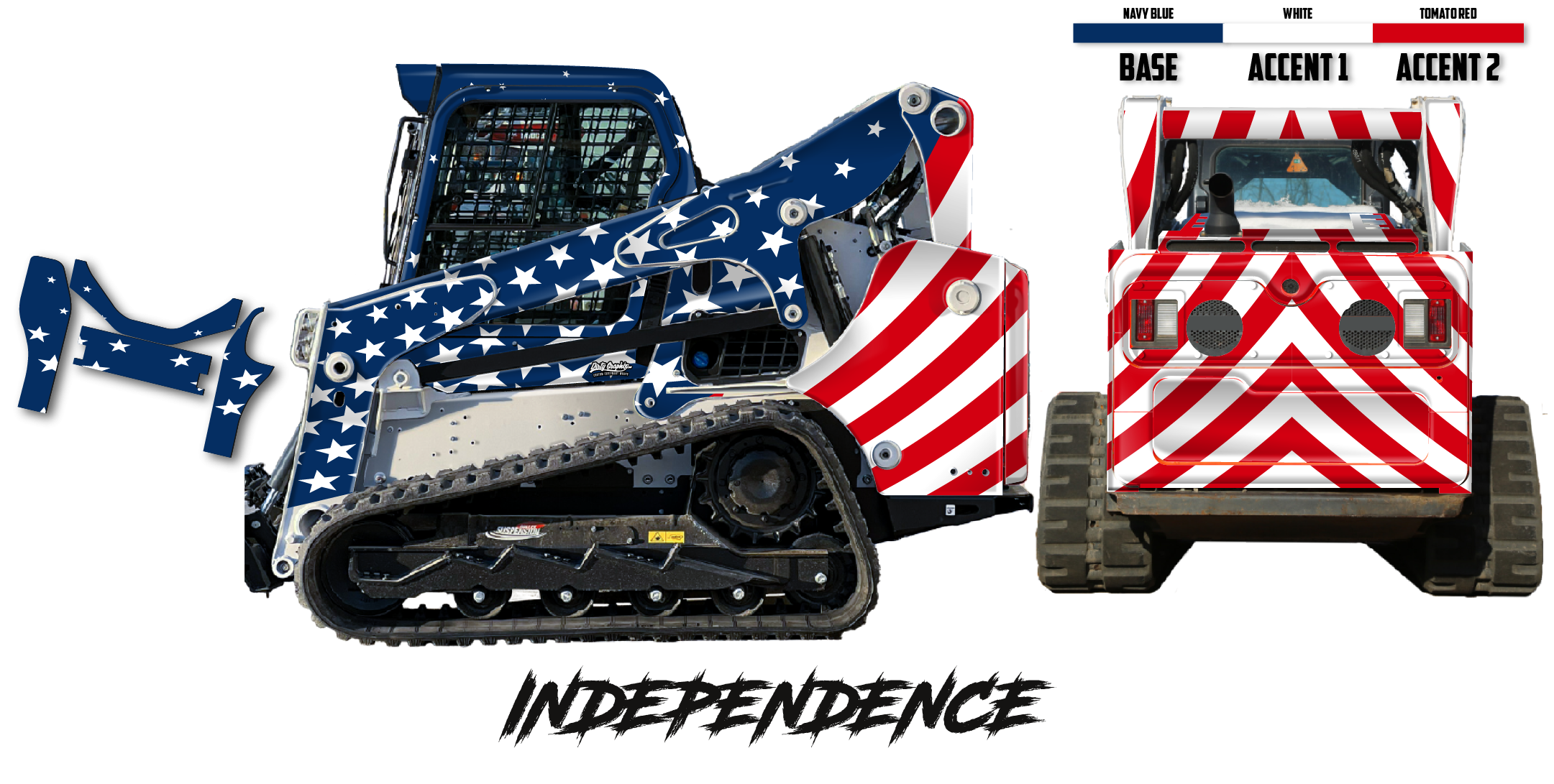 Bobcat Skid Steer/CTL Custom Wrap Kits – Dirty Graphix