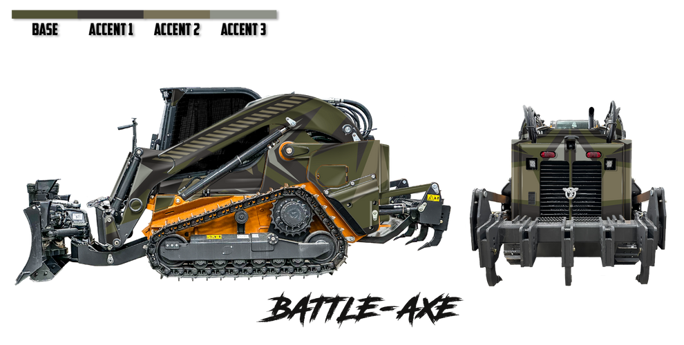 Case DL550 Minotaur Wrap Kits – Dirty Graphix