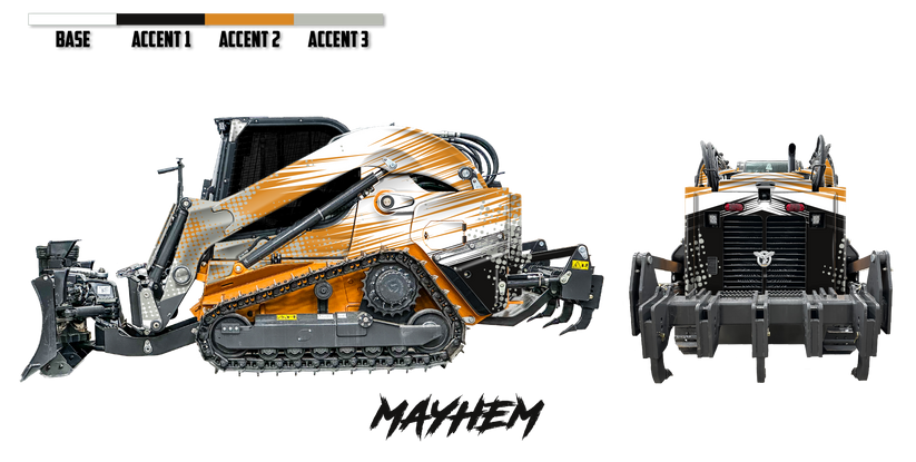 Case DL550 Minotaur Wrap Kits – Dirty Graphix