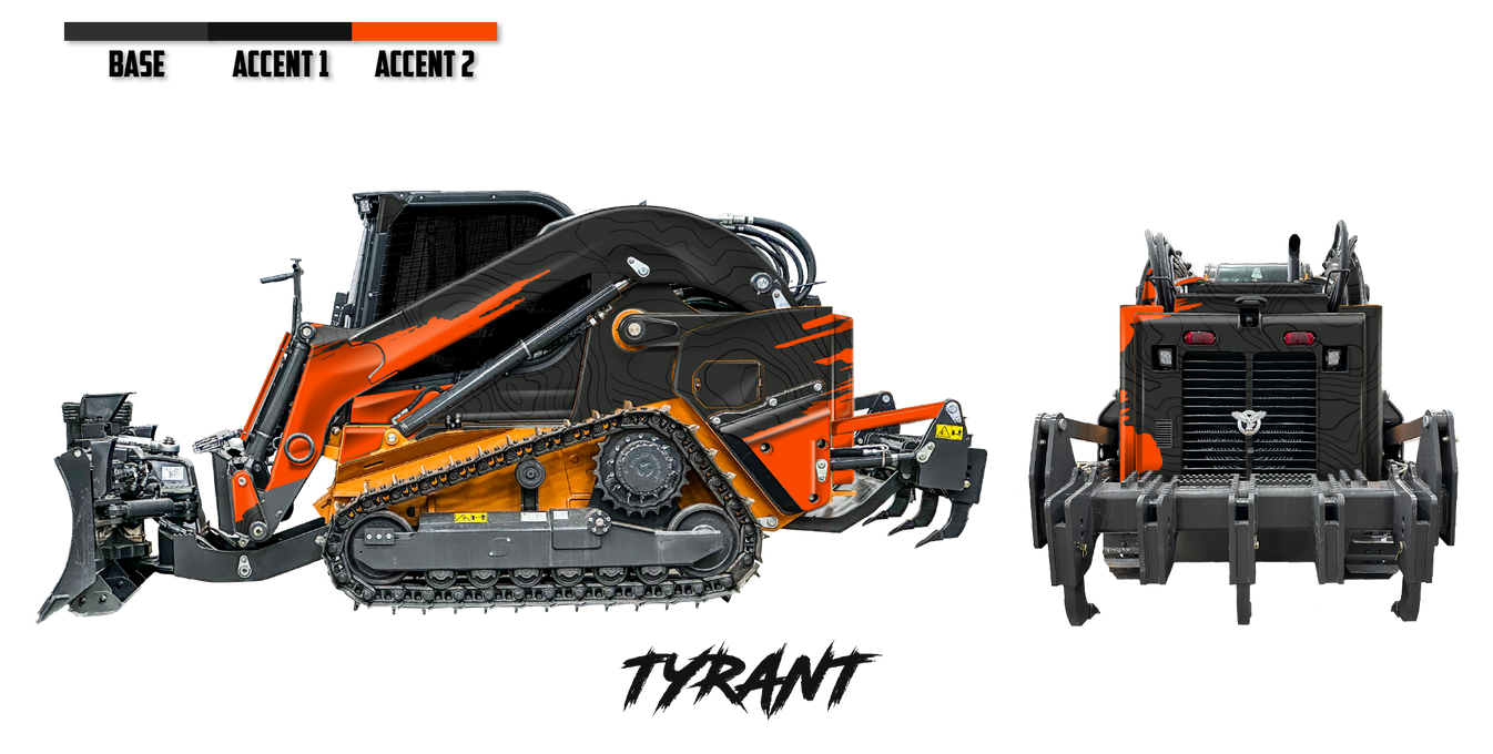 Case DL550 Minotaur Wrap Kits – Dirty Graphix