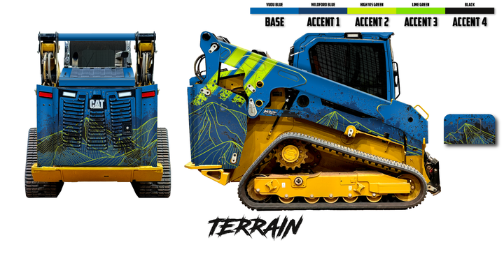 CAT Skid Steer/CTL Custom Wrap Kits – Dirty Graphix