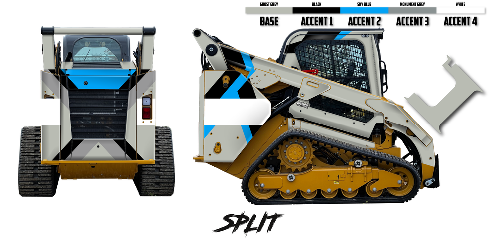 CAT 289/262D3 Wrap Kits – Dirty Graphix