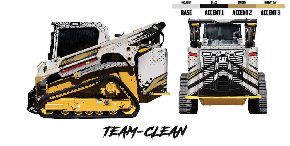 CAT 285/285XE Wrap Kits – Dirty Graphix