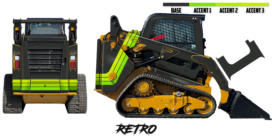 CAT Skid Steer/CTL Custom Wrap Kits – Dirty Graphix