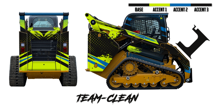 CAT 289/262D3 Wrap Kits – Dirty Graphix
