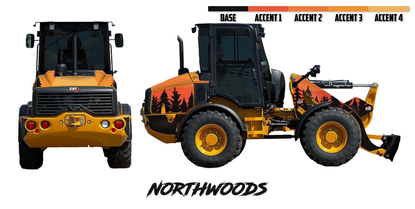 CAT 908 Next Gen Wrap Kits – Dirty Graphix