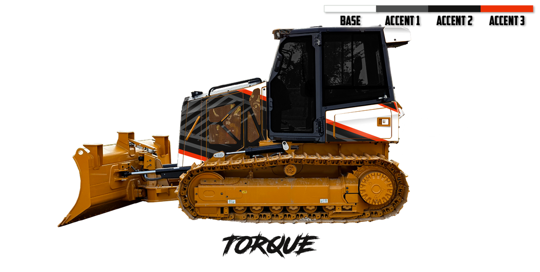 CAT Dozer Custom Wrap Kits – Dirty Graphix