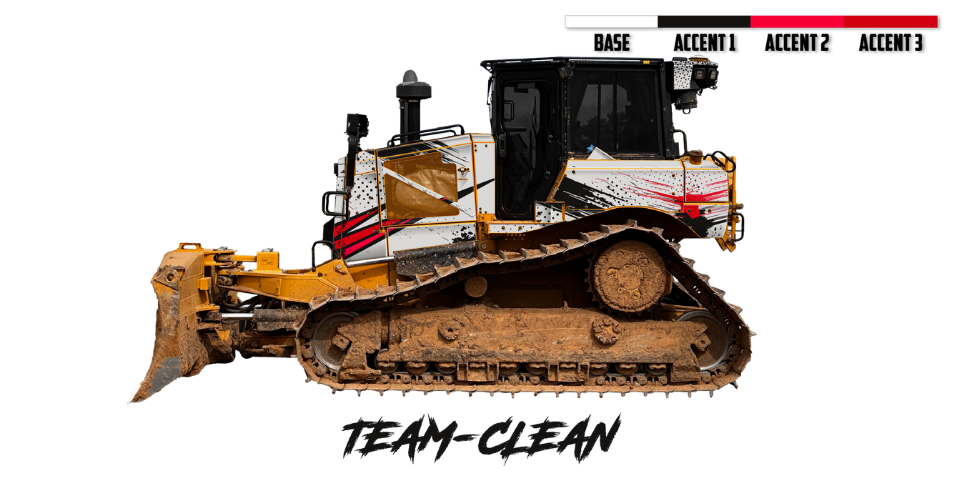 CAT D6 Custom Dozer Wrap Kits – Dirty Graphix