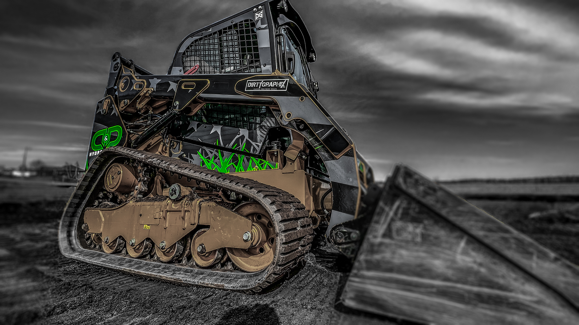 Bobcat E40 R2-Series Wrap Kits – Dirty Graphix