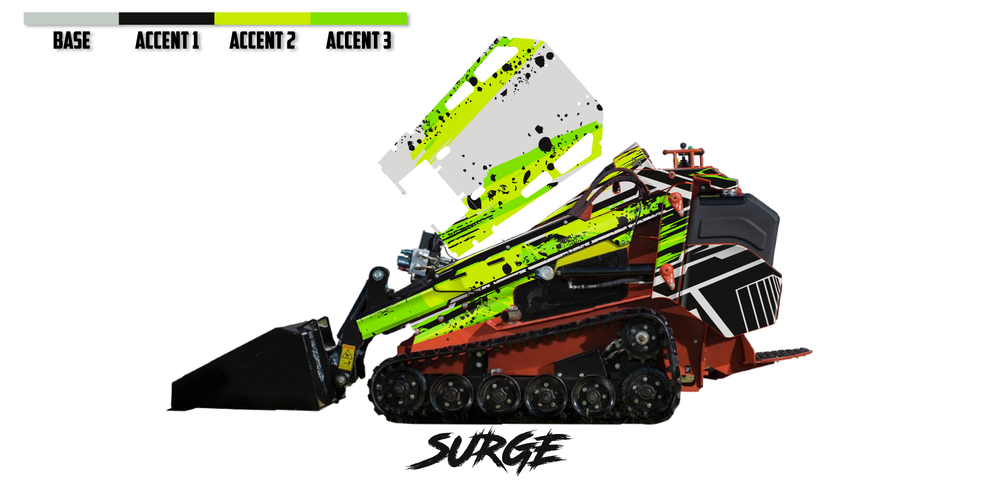 Ditch Witch SK1750 Wrap Kits – Dirty Graphix