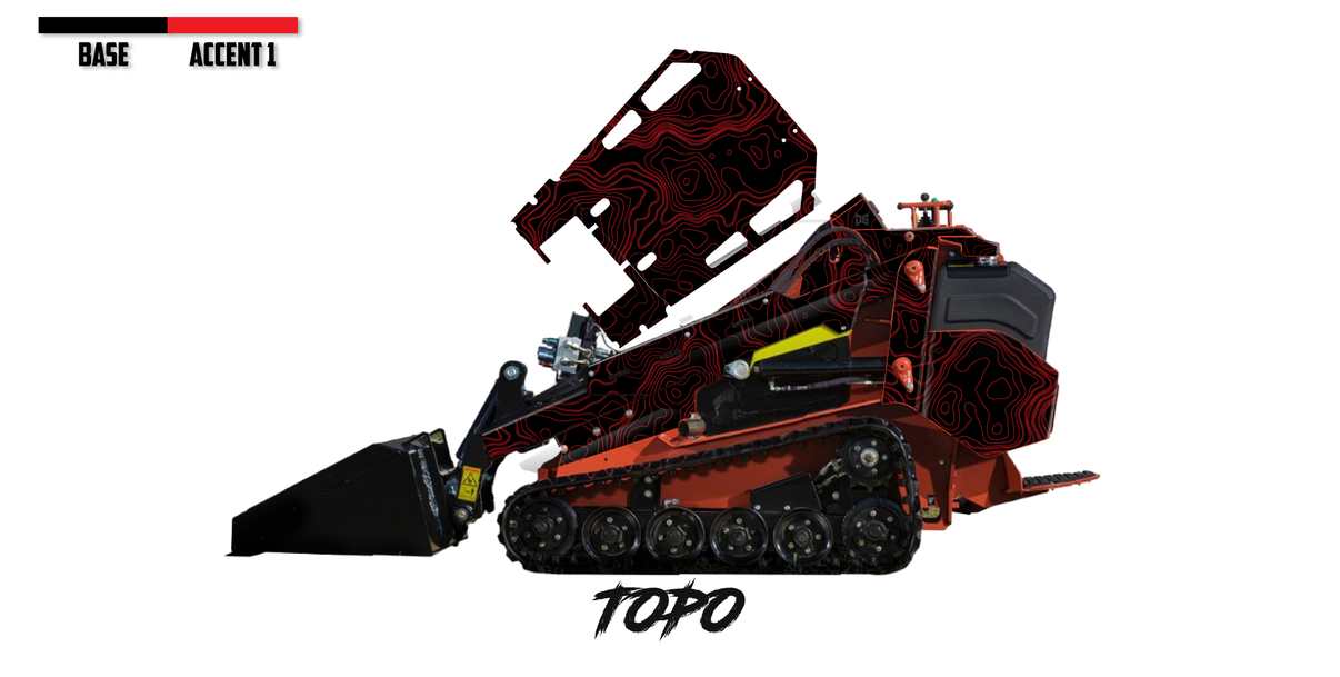 Ditch Witch SK1750 Wrap Kits – Dirty Graphix