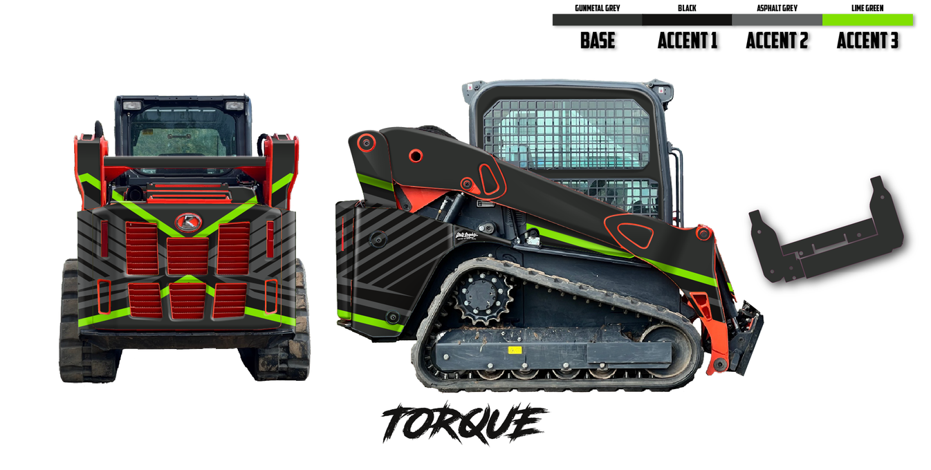 KUBOTA SVL75-2 Wrap Kits – Dirty Graphix