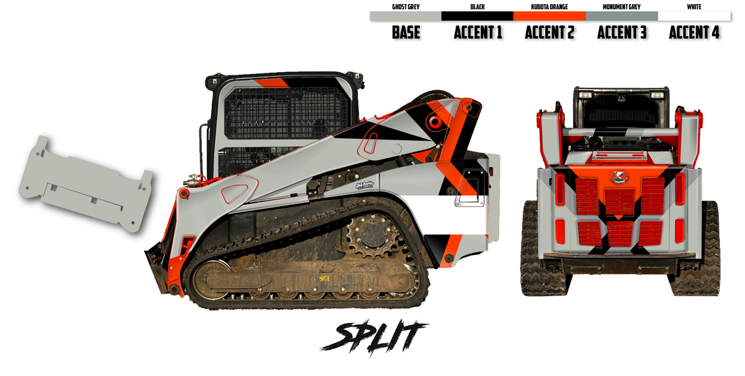 Kubota Skid Steer/CTL Custom Wrap Kits – Dirty Graphix