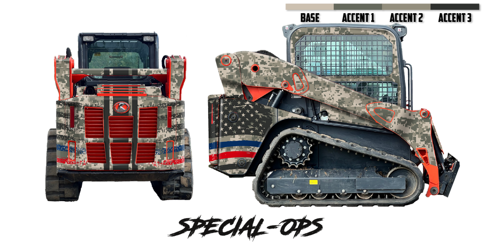 KUBOTA SVL75-2 Wrap Kits – Dirty Graphix