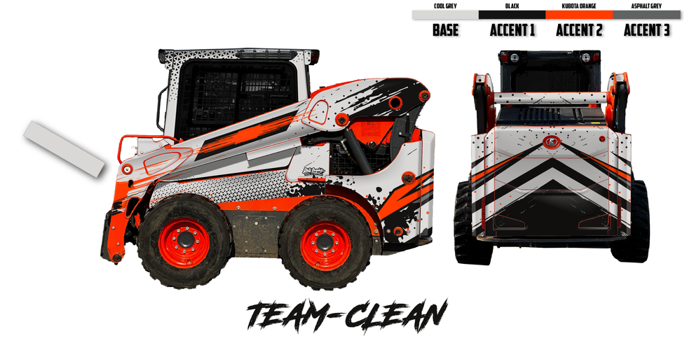 Kubota SSV-75 Wrap Kits – Dirty Graphix