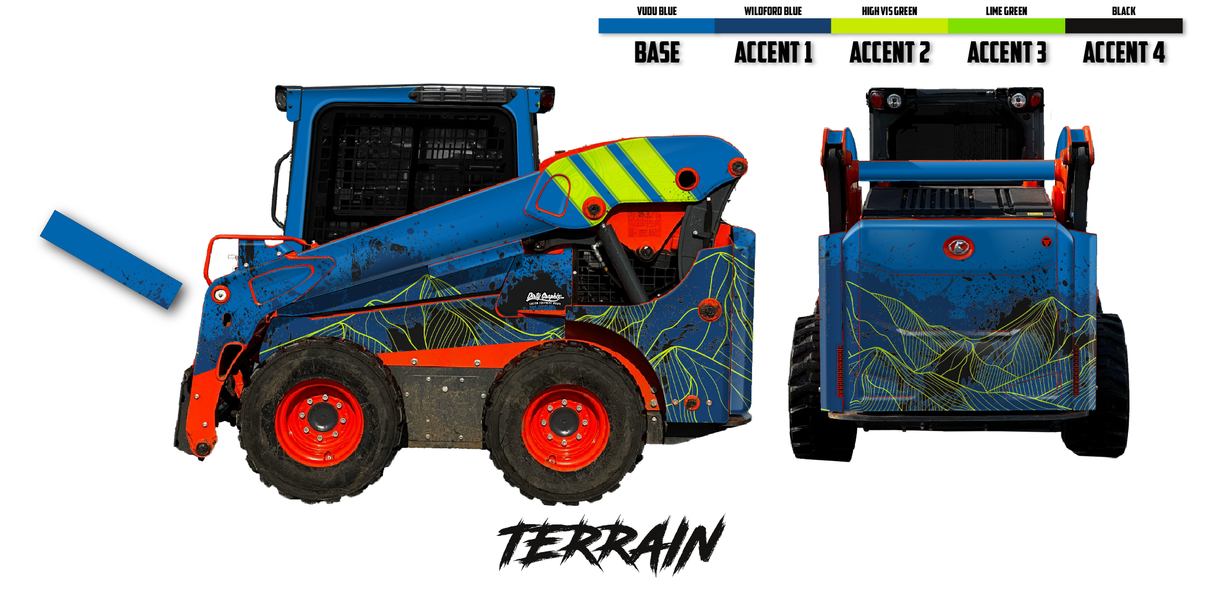 Kubota SSV75 Wrap Kits – Dirty Graphix