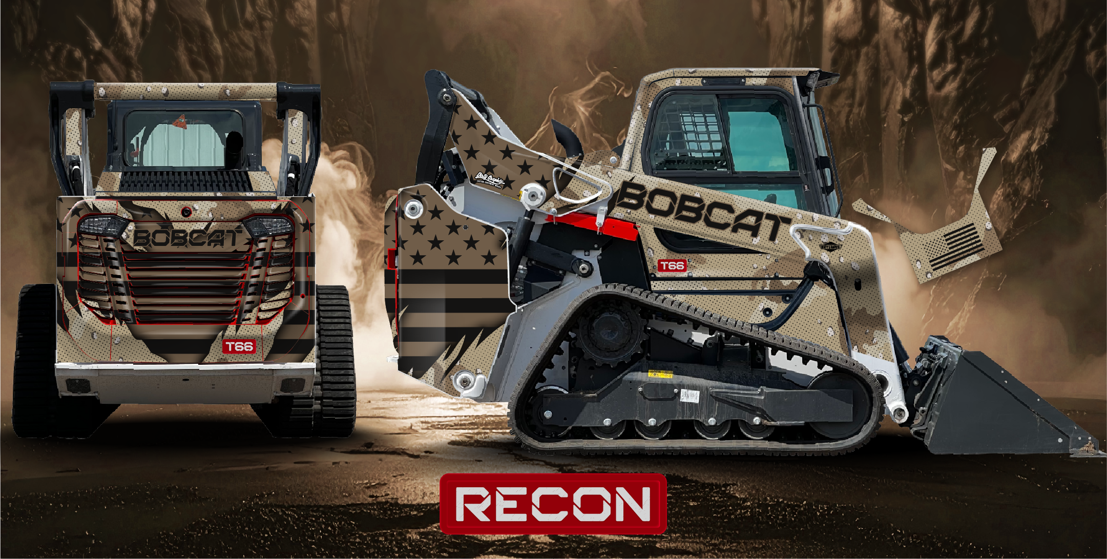 "RECON" - Bobcat Special Edition Wrap Kits – Dirty Graphix
